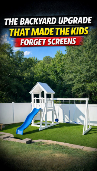 Creative backyard renovation that kids can’t stop playing in
