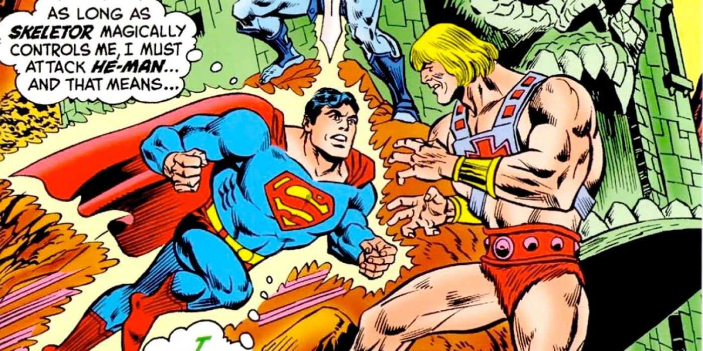 44 years ago, DC's Superman crossed over with He-Man and the Masters of ...