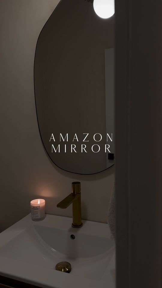 Relaxing powder room makeover