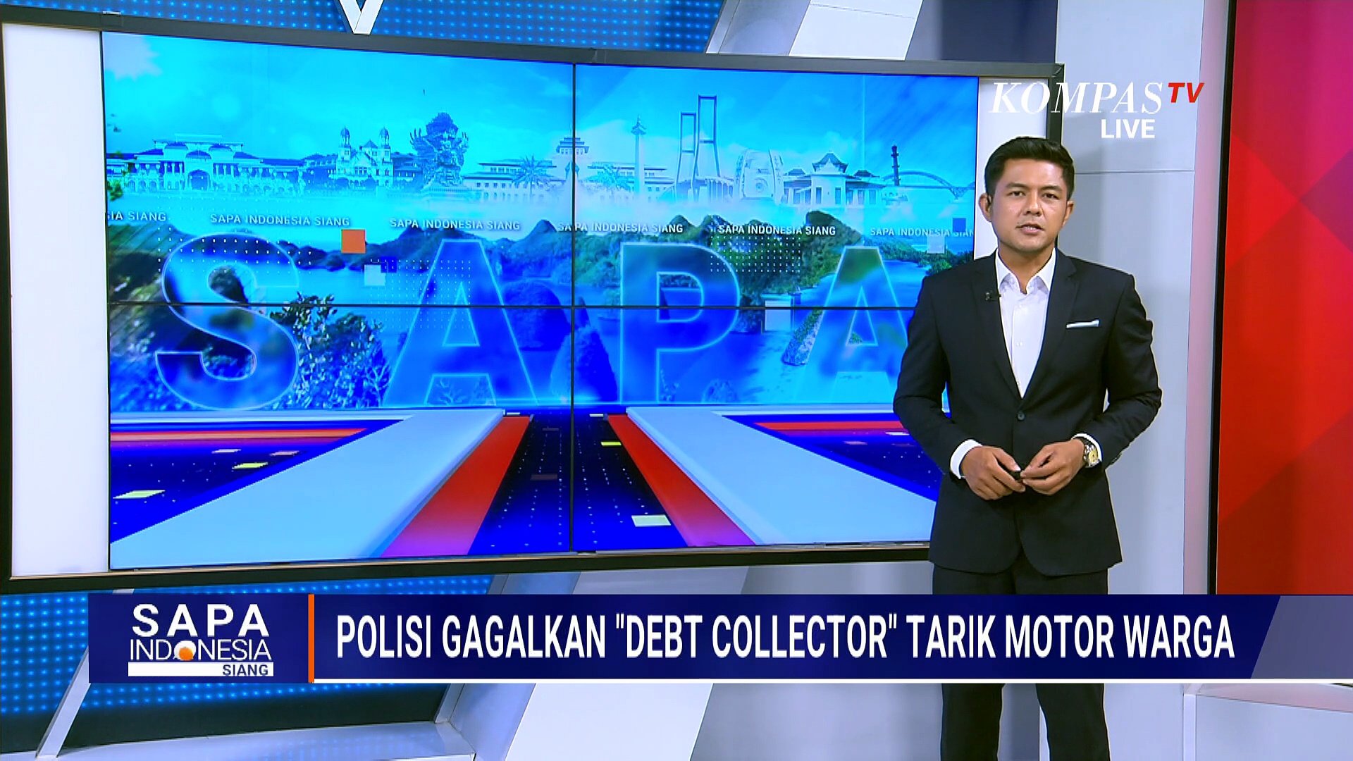 Aksi debt collector di Lampung digagalkan polisi | SAPA SIANG