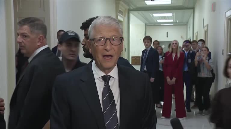 Bill Gates faces Congress over past contacts with Jeffrey Epstein