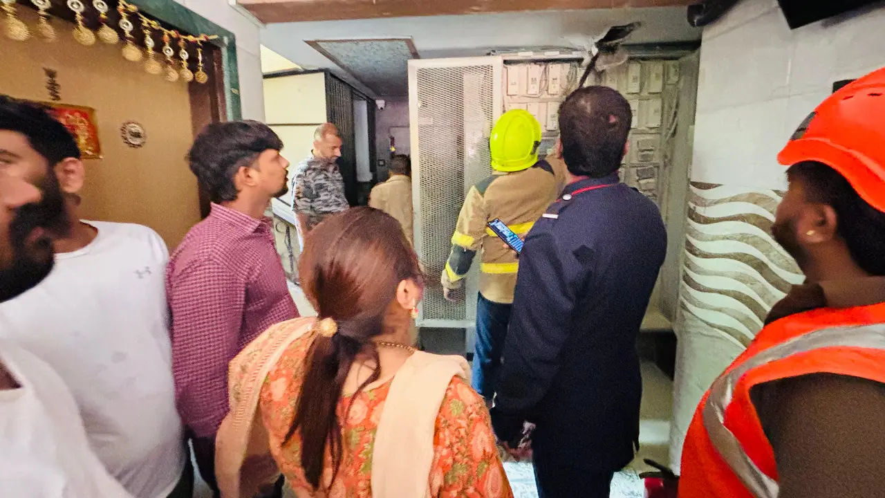 Fire breaks out in meter box room at Thane residential building
