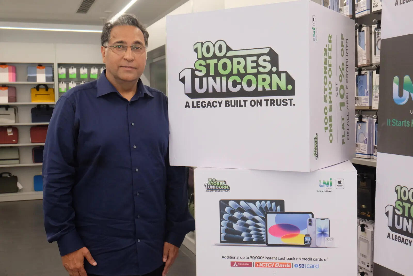 Unicorn Infosolutions celebrates opening of 100th store in India