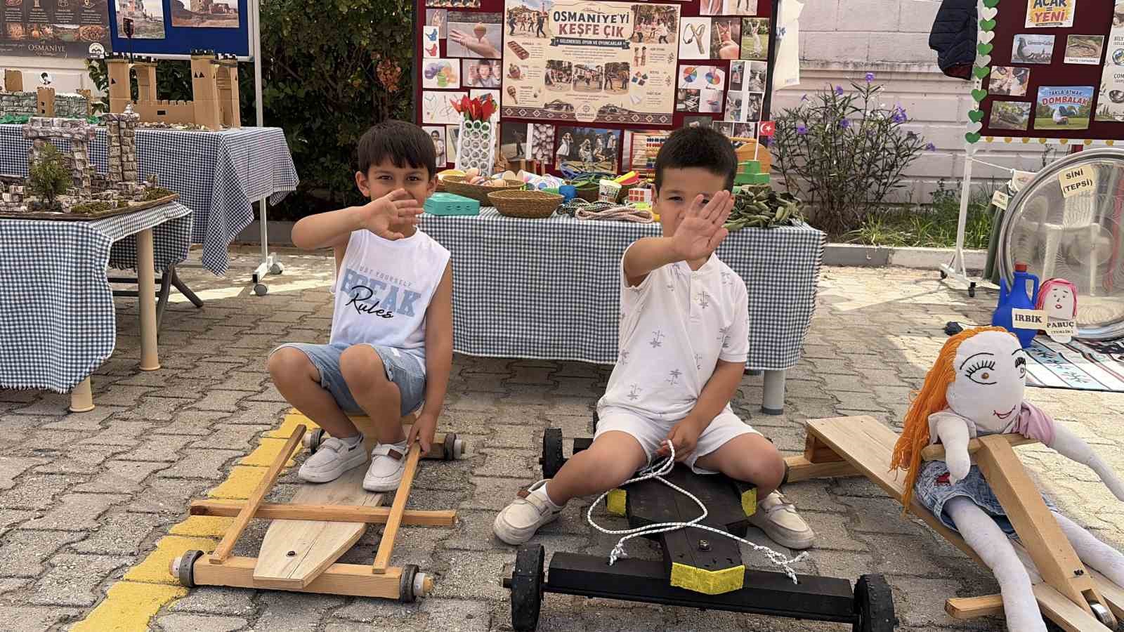 Minik ellerden Osmaniye’nin kültürel mirasına renkli dokunuş