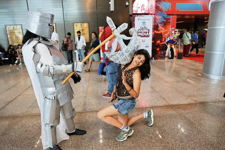 Anime India takes over Delhi: Cosplay coup witnessed at Yashobhoomi ...