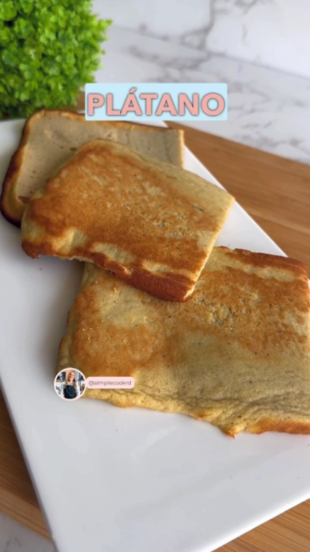 Cómo hornear un pan de plátano sencillo con solo tres ingredientes
