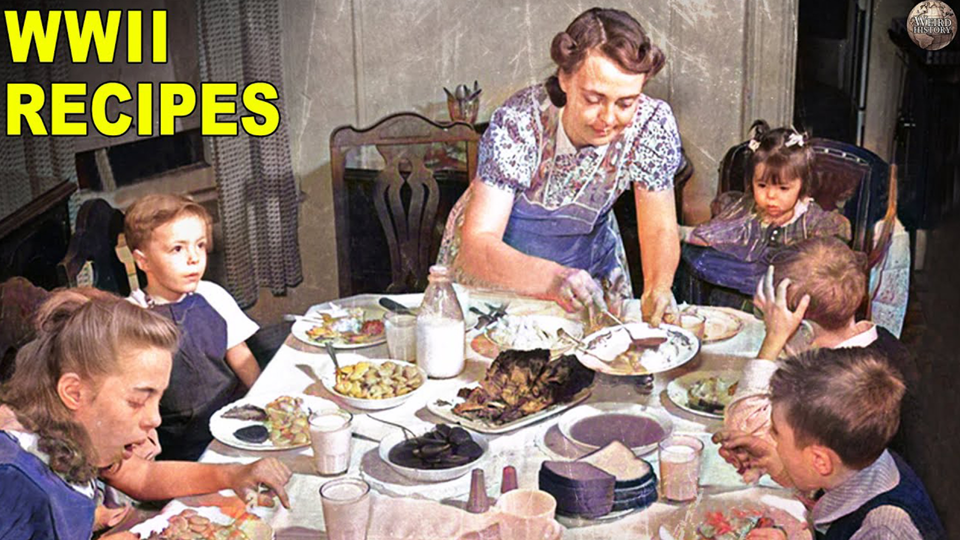The food choices that helped people endure during World War II