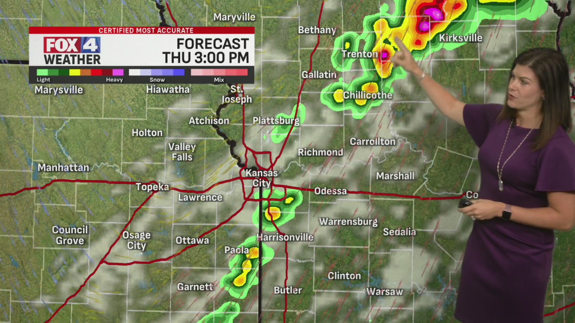 FOX4 forecast: Cold front on the move!