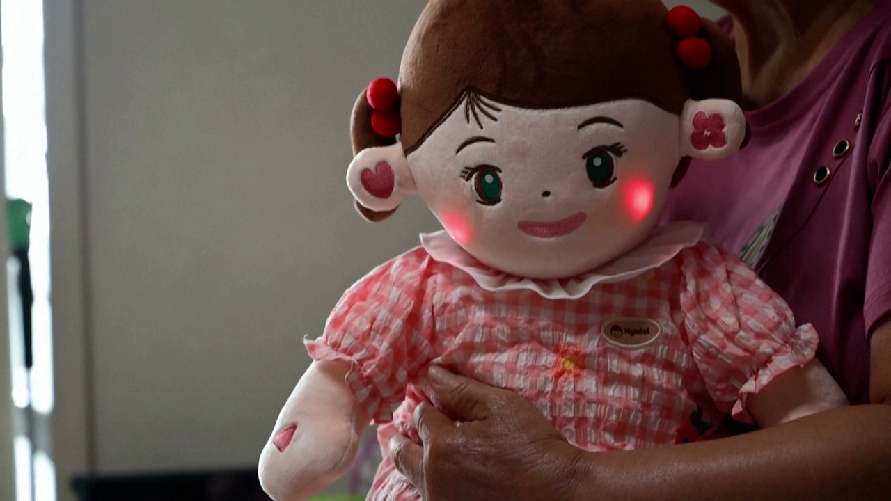 S Korea turns to AI dolls to keep older people company and monitor ...