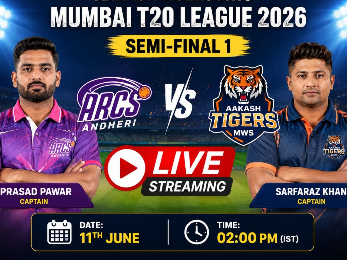 Arcs Andheri vs Aakash Tigers MWS live streaming: When and where to ...