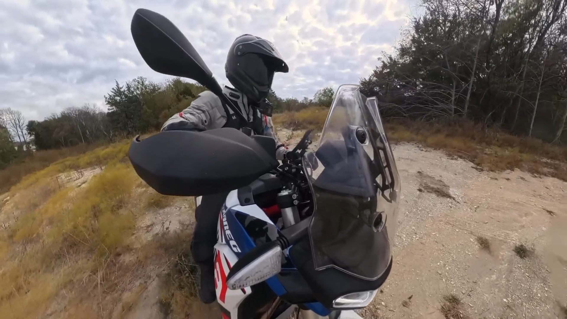 This is where adventure bikes really shine