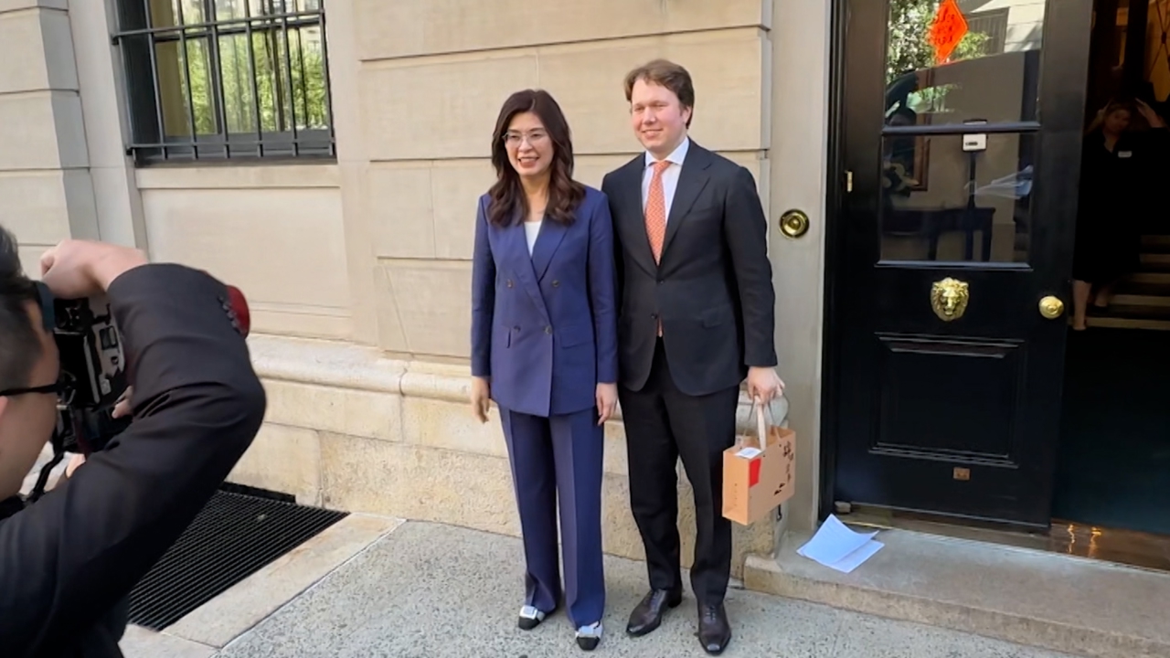 KMT chair Cheng Li-wun meets US lawmakers in Washington, DC