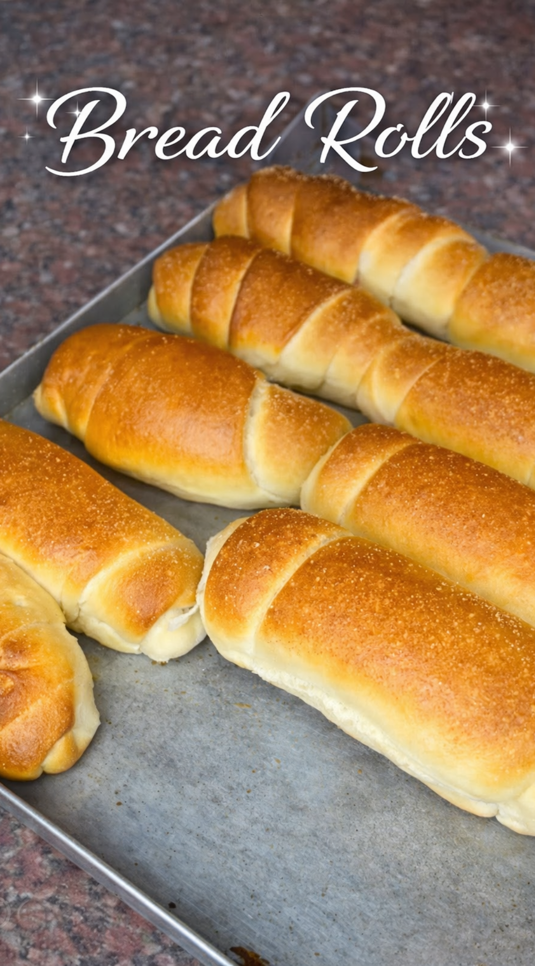 Easy homemade bread rolls