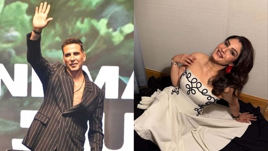 Akshay Kumar on reuniting with Raveena Tandon: She was a heroine ...
