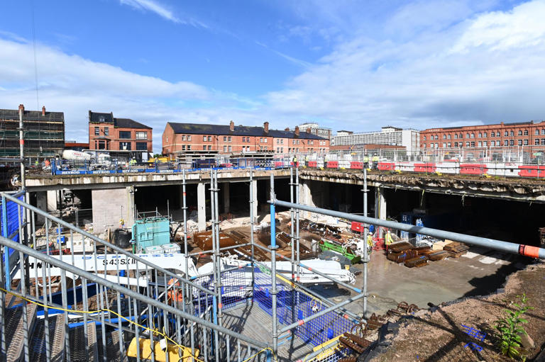Watch: Wigan's new market hall is almost built