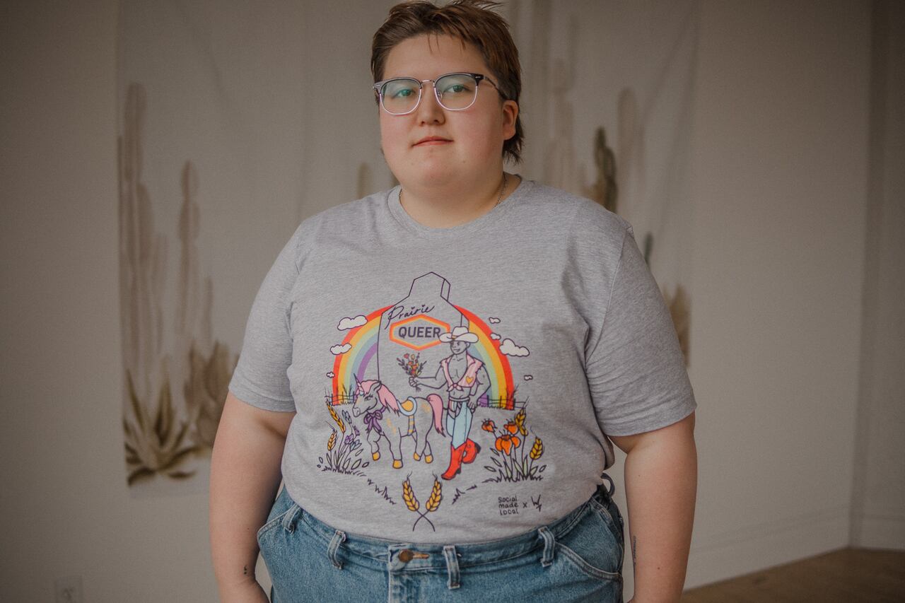 Cowboys and unicorns: Saskatoon company's Pride t-shirt inspired by ...