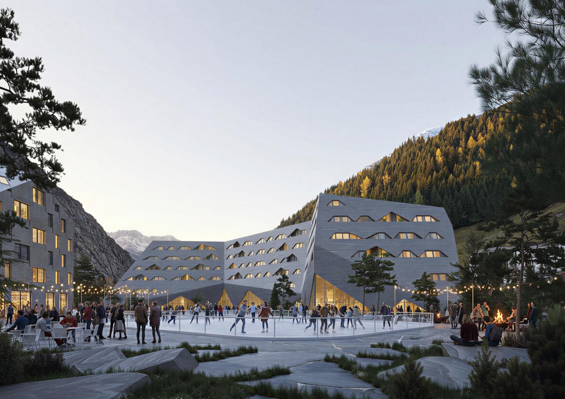 Investor Samih Sawiris baut in Andermatt UR ein Mega-Sportzentrum