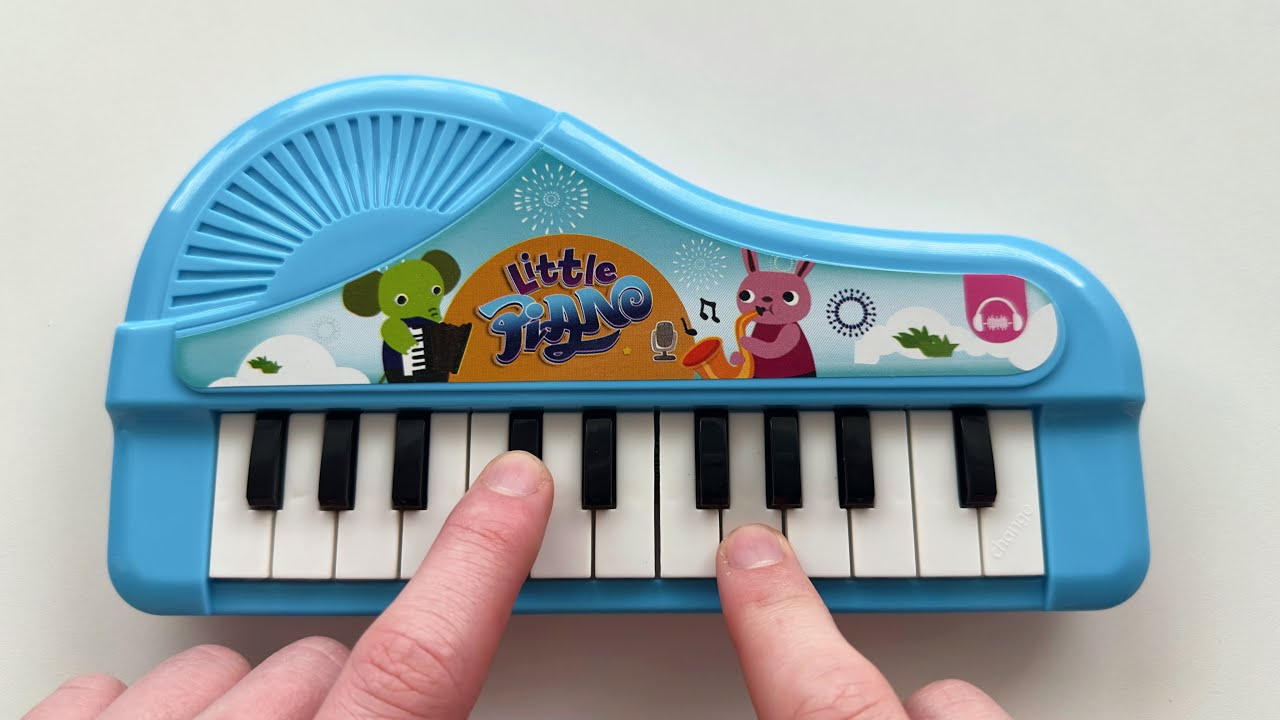 What a $1 piano really sounds like in real life