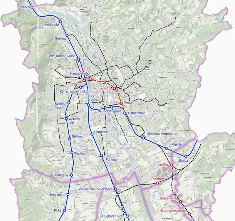 Von Köflach direkt zum Jakominiplatz: NEOS werben für Milliarden-Tunnel