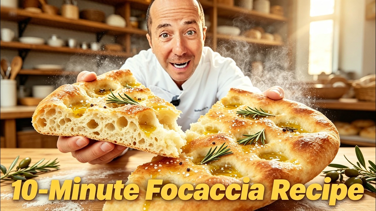 How to make authentic Italian focaccia step by step