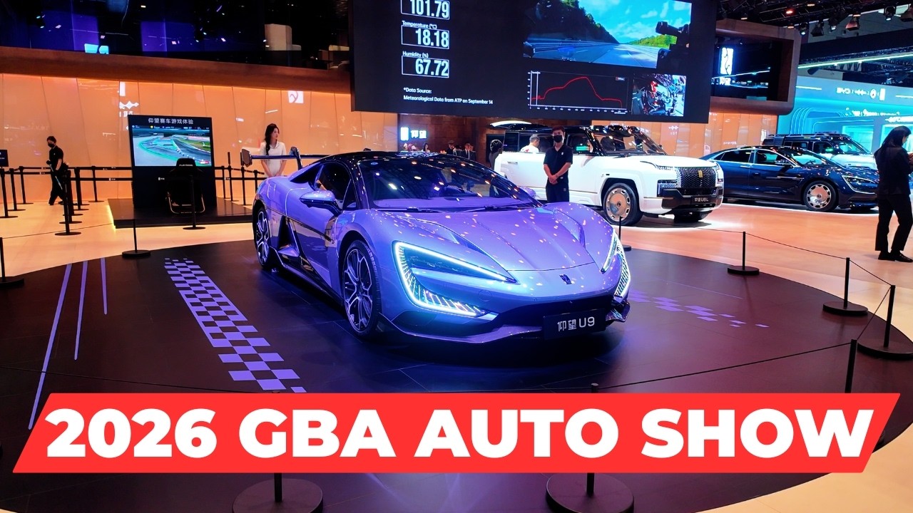 2026 GBA auto show: So many awesome cars! #chineseev
