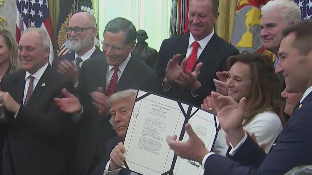 President Trump signs $70B immigration bill