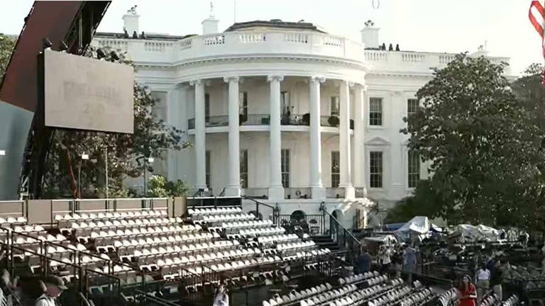 UFC White House Octagon tour offers first look at setup