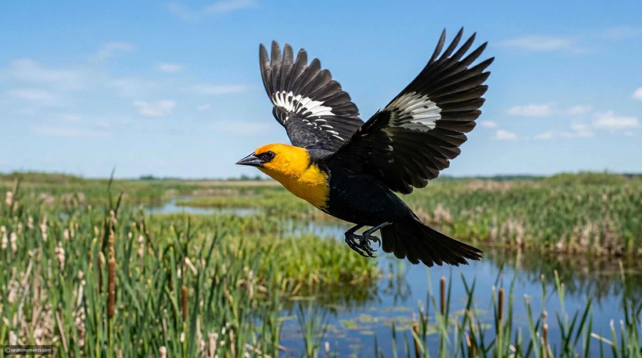The black bird with a yellow head: What it is and why it stands out