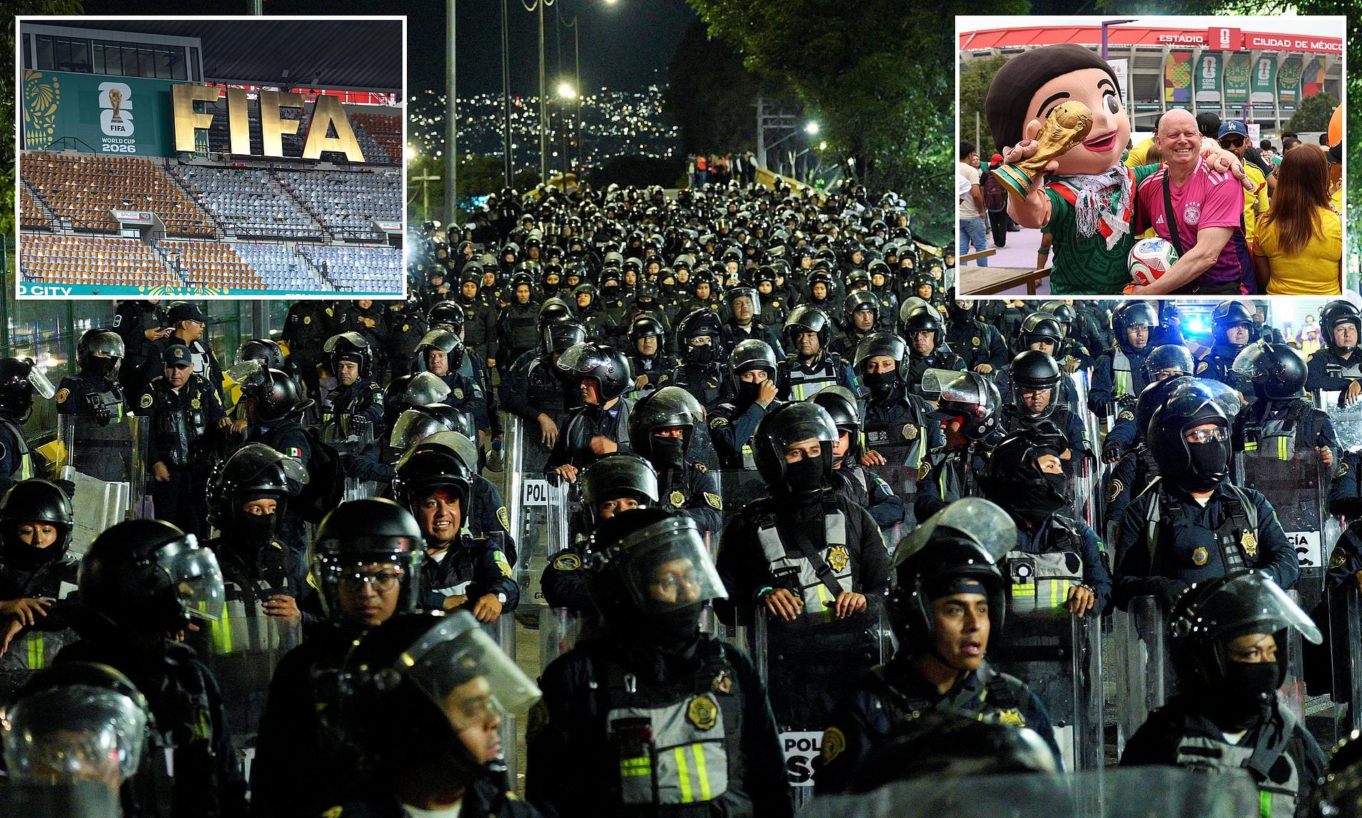 Chaos threatens World Cup kick-off - with protests before opening ...