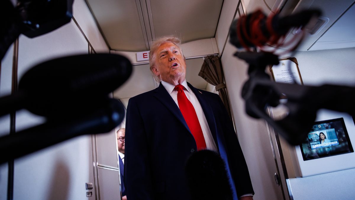 Did Trump say 'Meet the Press' interviewer Kristen Welker kept staring ...