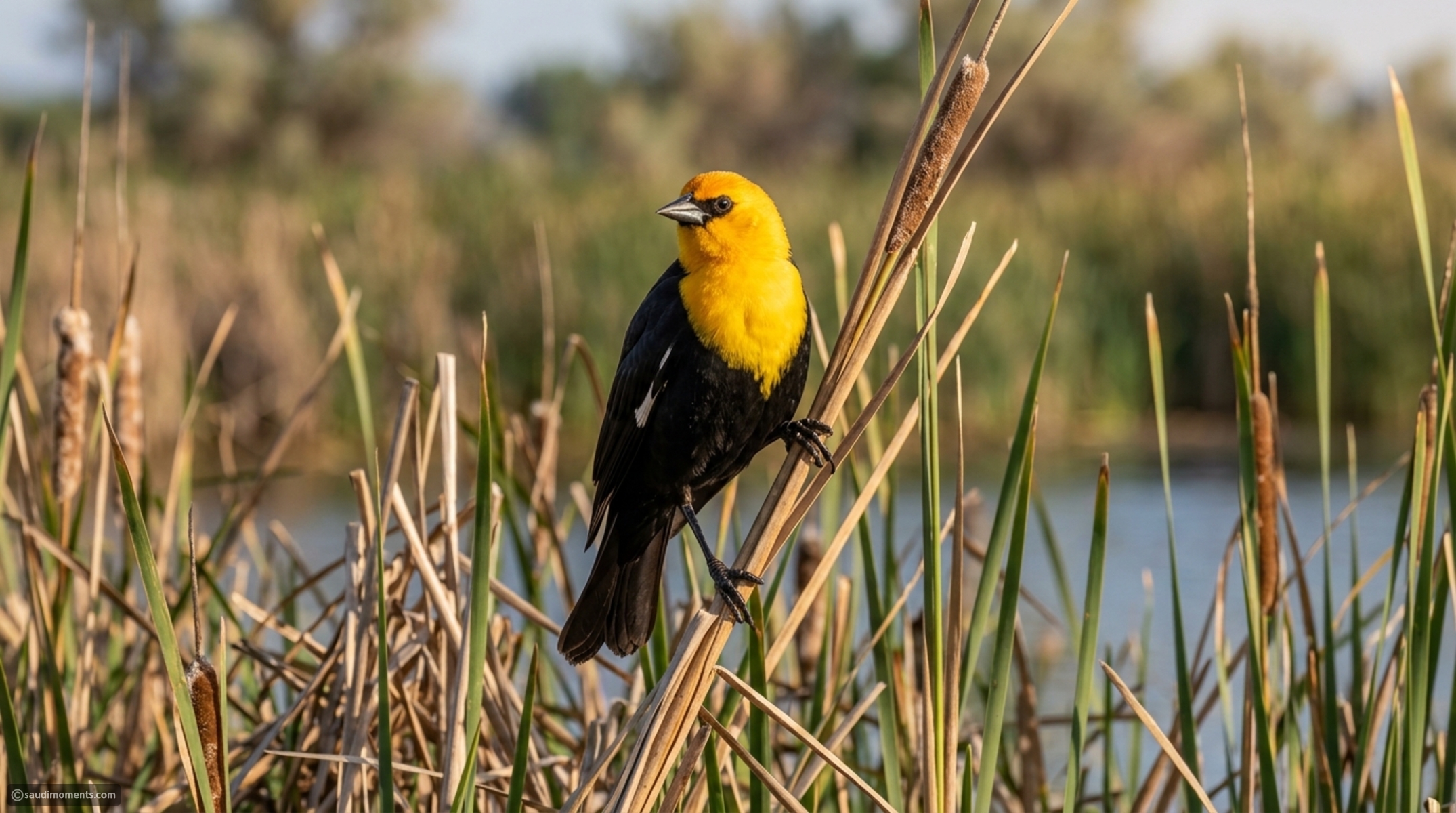 The black bird with a yellow head: What it is and why it stands out