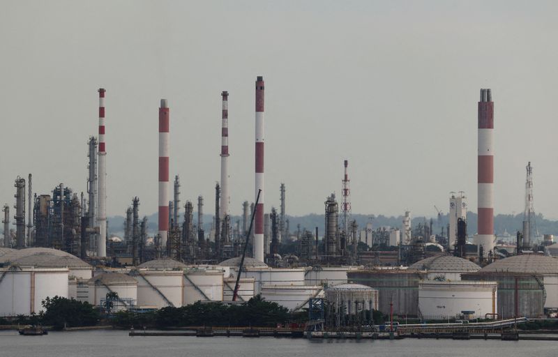 Singapore's oil product inventories slump to near 13-year low