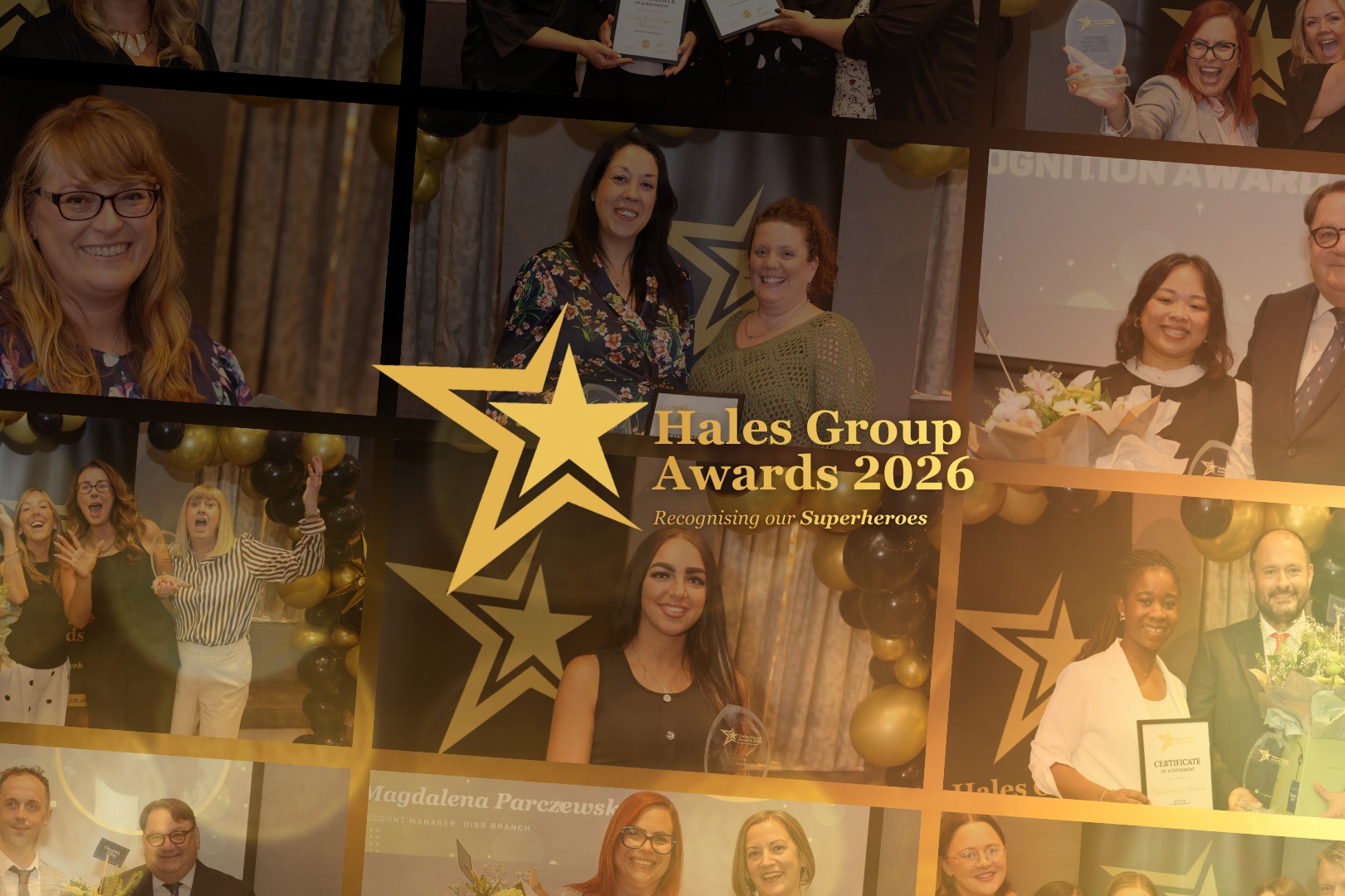 Hales Group celebrates outstanding colleagues at annual awards