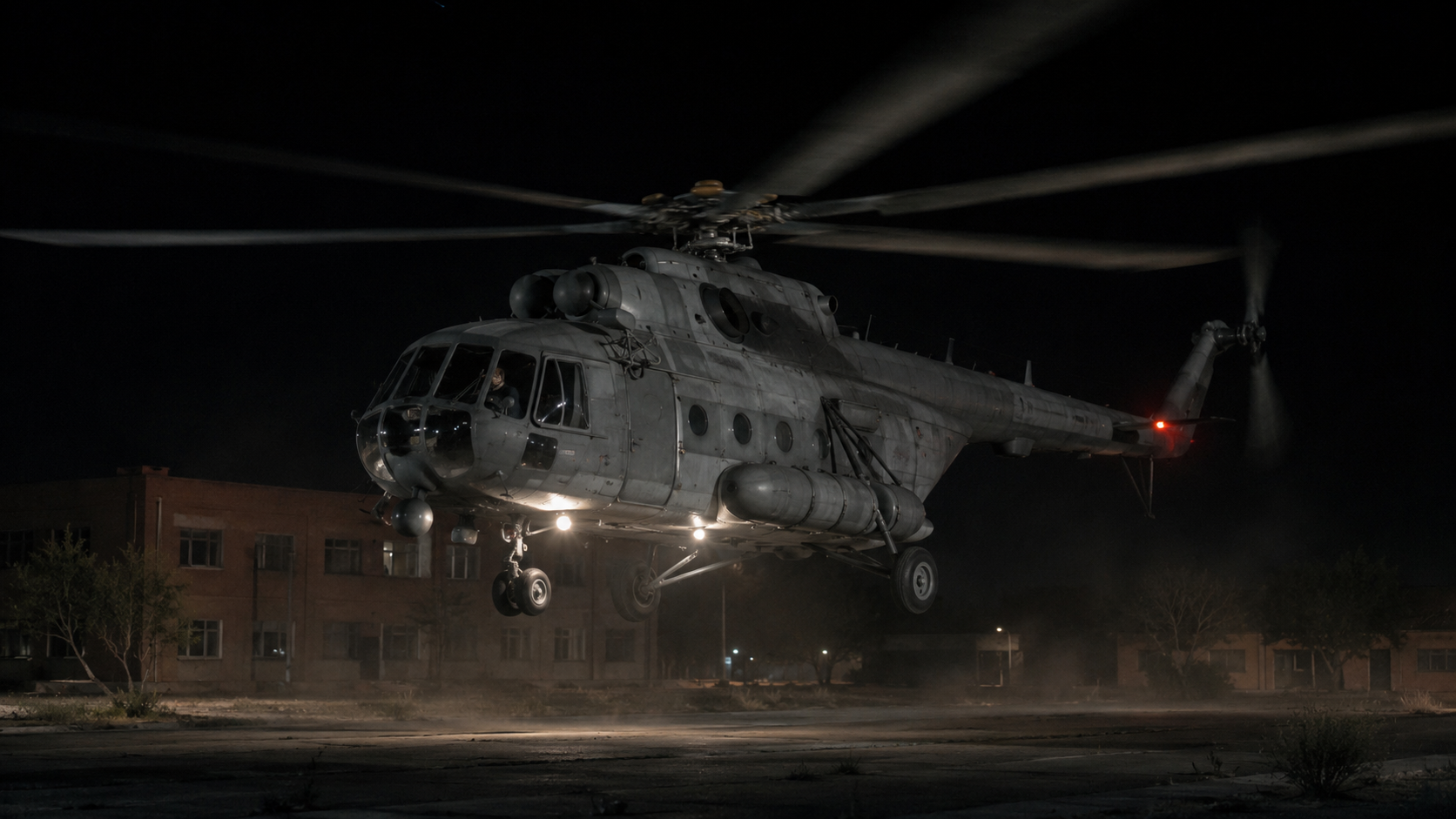 Russian MI17 Spotted in Tucson Before a Secret Army Drill