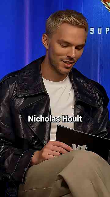 Nicholas Hoult was not ready for this Lex Luthor comment 😂💀
