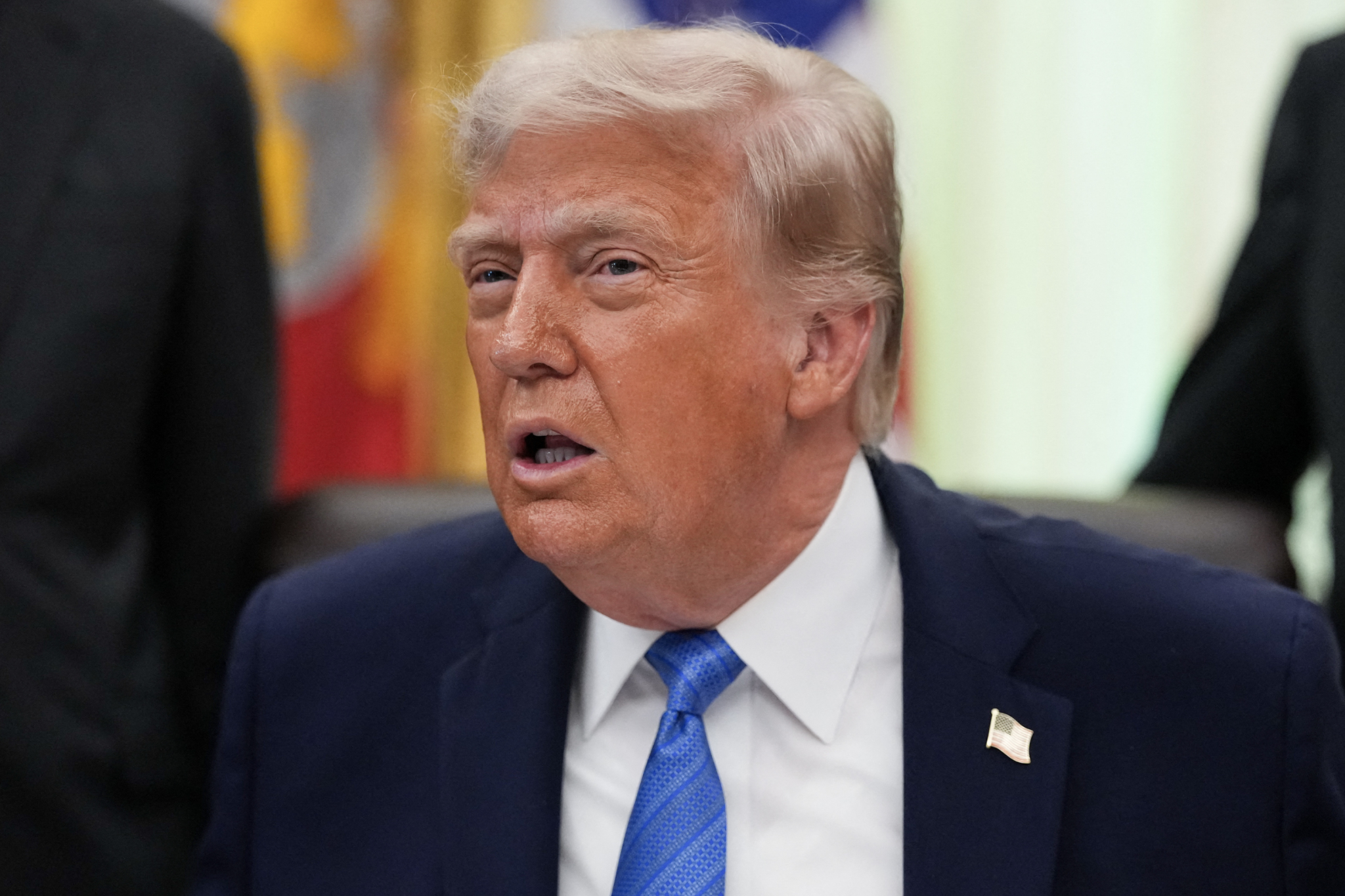 Trump questions trade with Canada, Mexico as World Cup begins