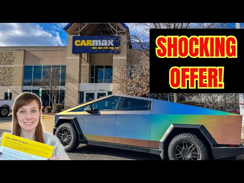 US woman takes Tesla Cybertruck for appraisal at CarMax it gives her a ...