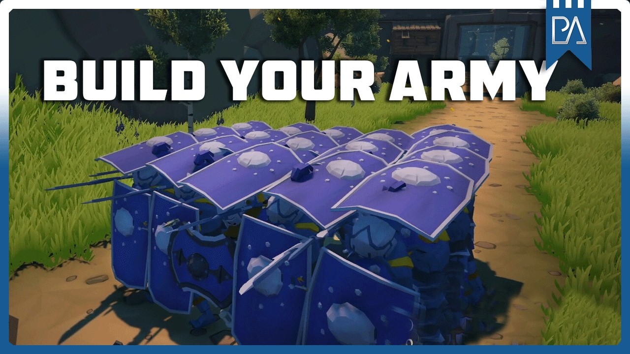 I found a game where you lead your own army