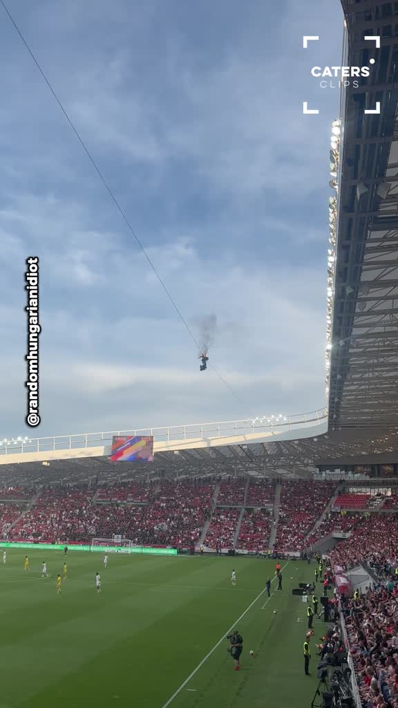 International football match suddenly overshadowed by a rare incident
