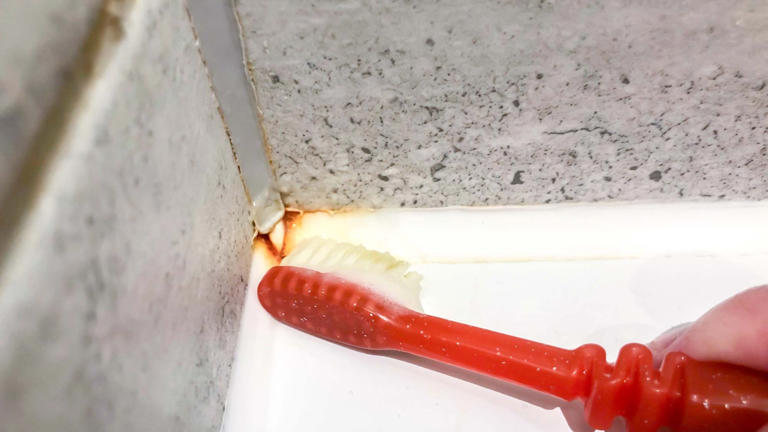 Forget bleach — this one kitchen item will remove mold on silicone sealant