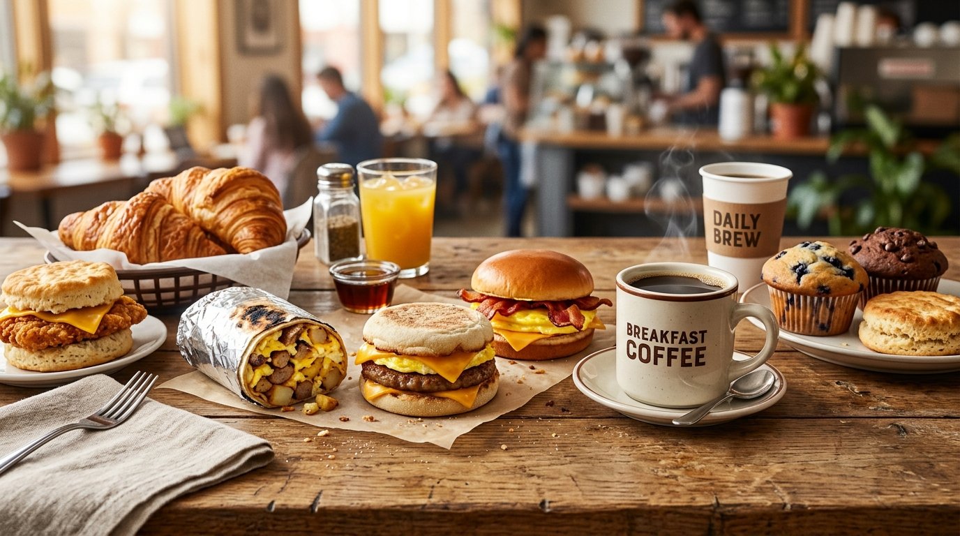 Our review of 10 popular fast-food breakfast sandwiches