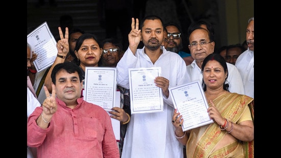 Bihar MLC polls: All candidates elected unopposed: NDA-9, RJD-1
