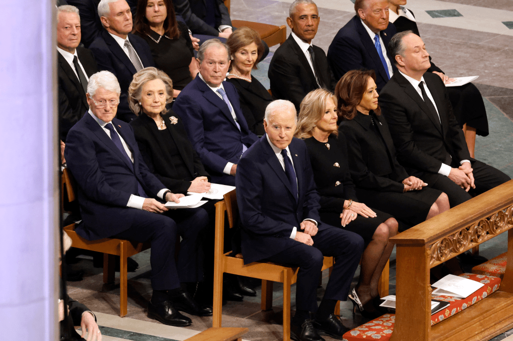 US presidents from past 40 years ranked in new poll