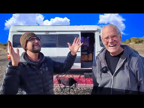 Talented elderly US man lives in his 2003 Mercedes-Benz Sprinter T1N ...