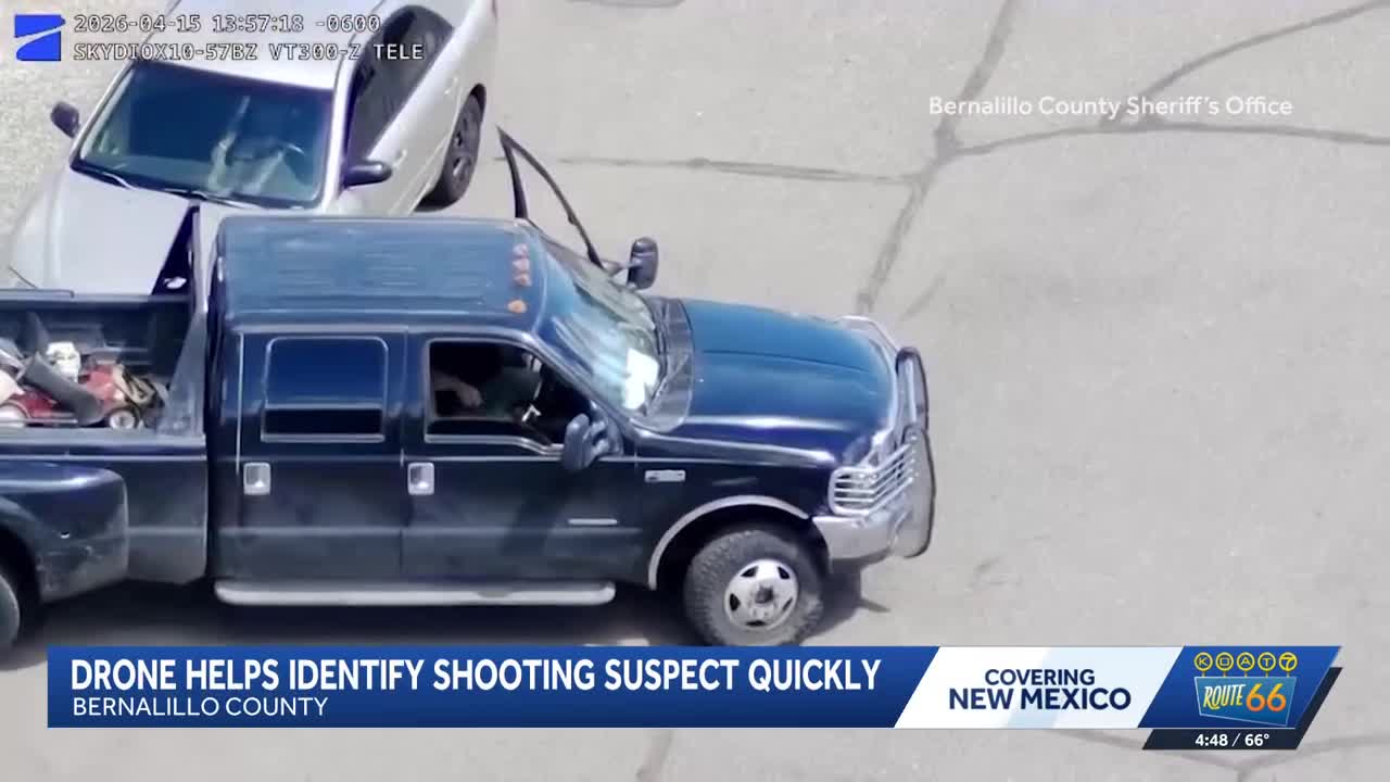 Drone helps BCSO arrest shooting suspect