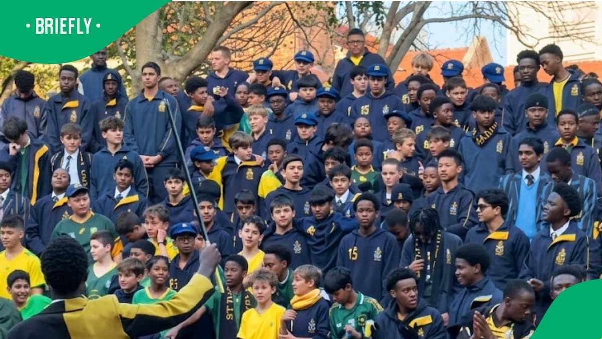 St David's Marist Inanda students' war cry for Bafana Bafana sparks ...