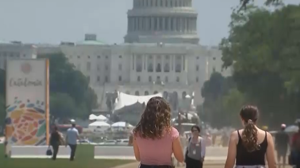 Heat alert issued for DC through June 13 -- here's how to stay cool
