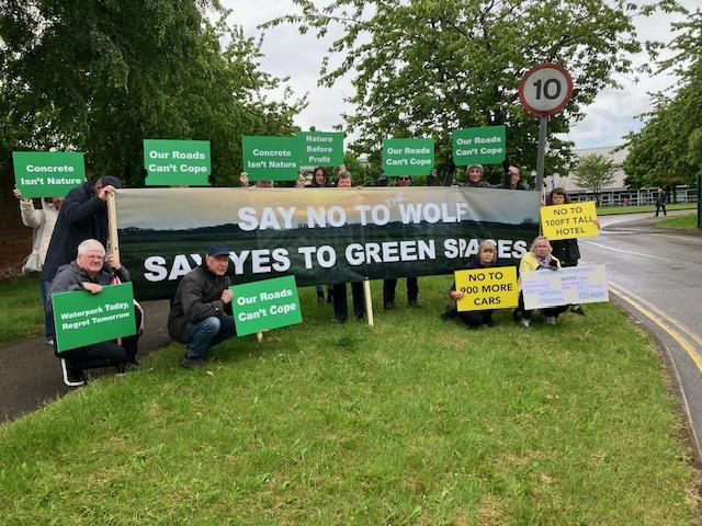 Derbyshire campaigners opposed to water park plans dispute accusations ...