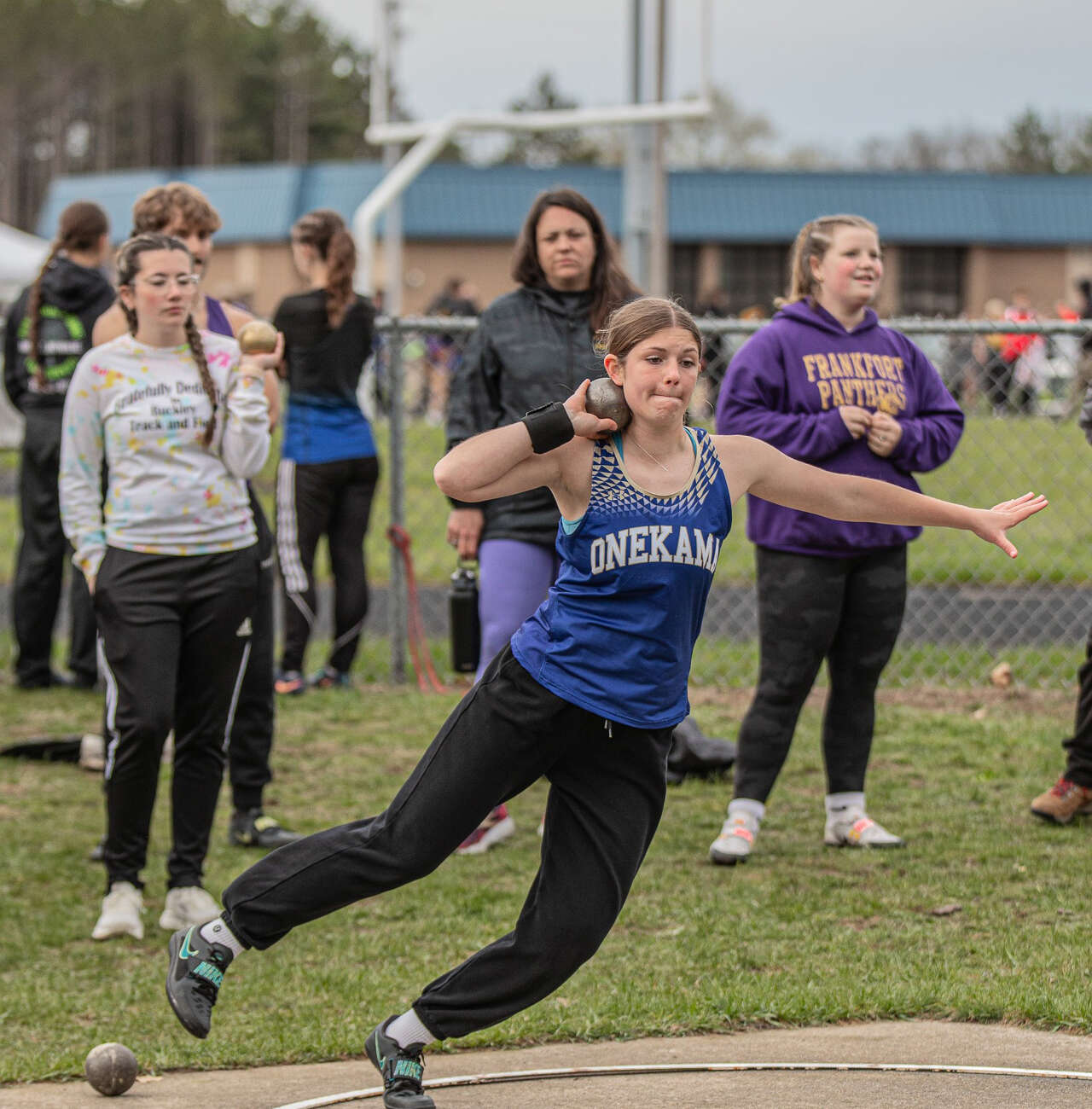 Onekama eighth grader breaks 18-year-old shot put record