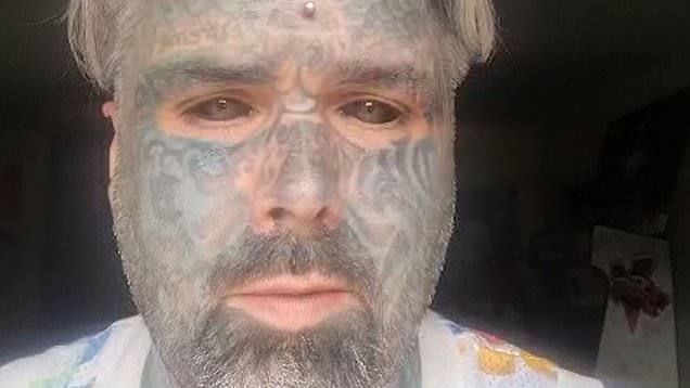 Britain's most tattooed man reveals he's scared of needles